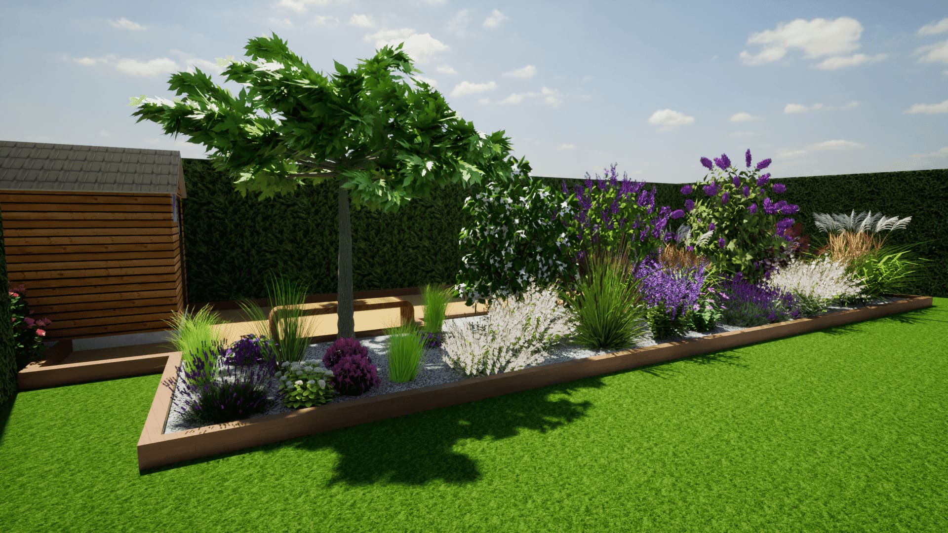 Conception de jardins en ligne, aménagement de votre espace extérieur