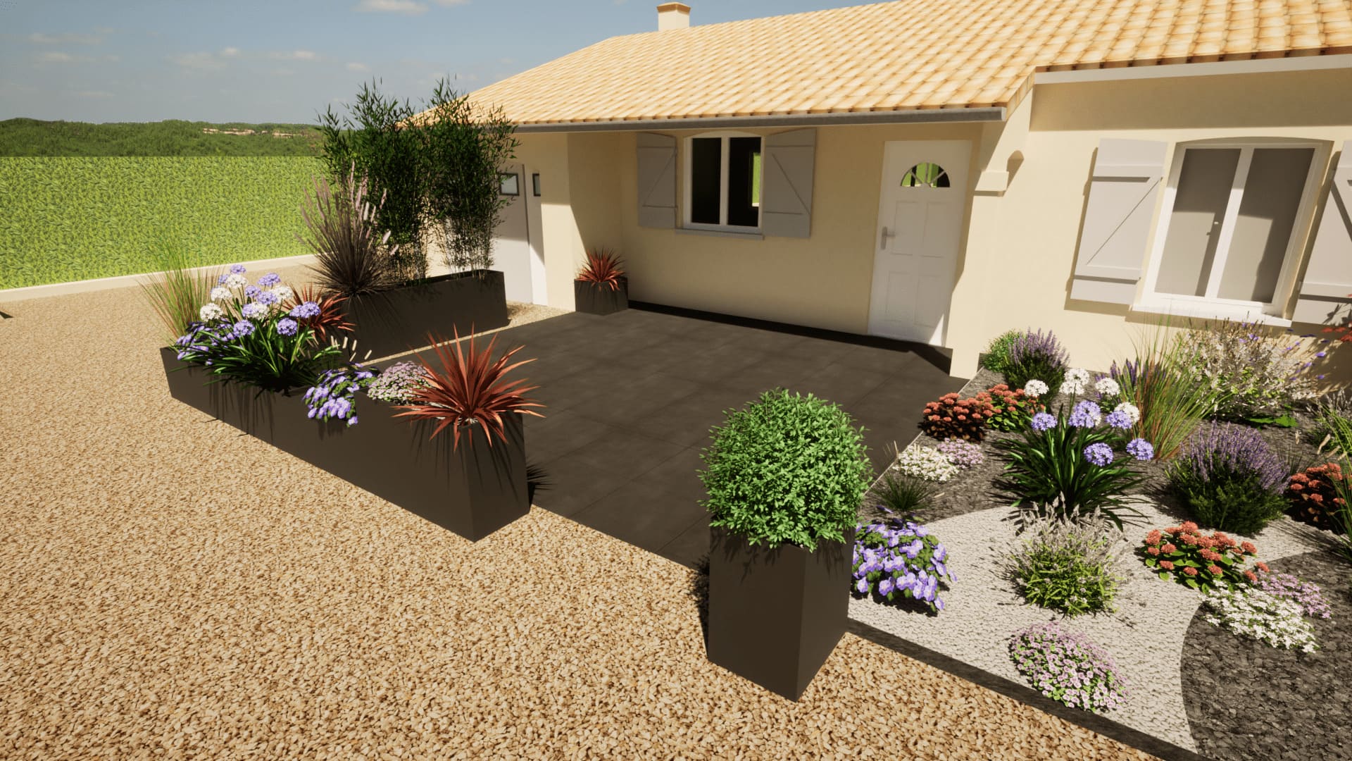 Conception de jardins en ligne, aménagement de votre espace extérieur